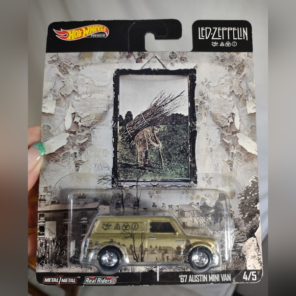 Hot Wheels | Toys | Hot Wheels Nib Led Zeppelin 67 Austin Diecast Mini ...